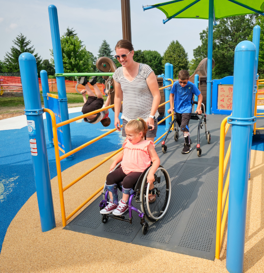 Inclusive Playground Surfacing | No Fault